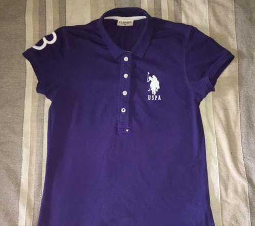 Фиолетовое поло us polo assn