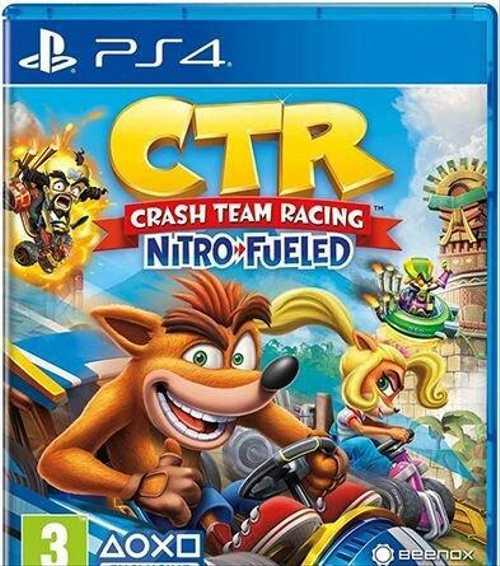 Игра "crash" гонки для PS4