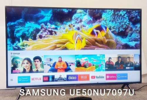 Samsung UE50NU7097U 2021г.4К, smart TV WI-FI