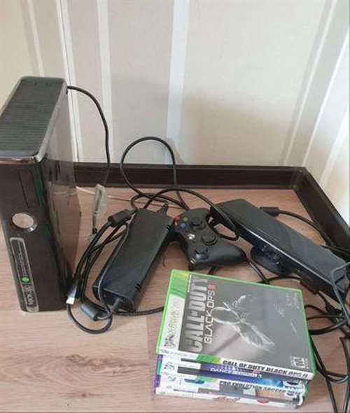 Xbox 360 s 250gb + kinetic