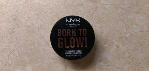 Cияющая рассыпчатая пудра Nyx Born to Glow