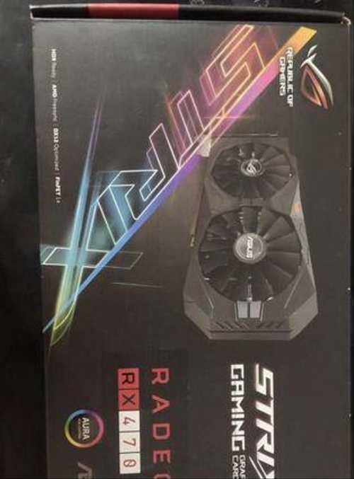 Видеокарта Asus rx 470 8gb