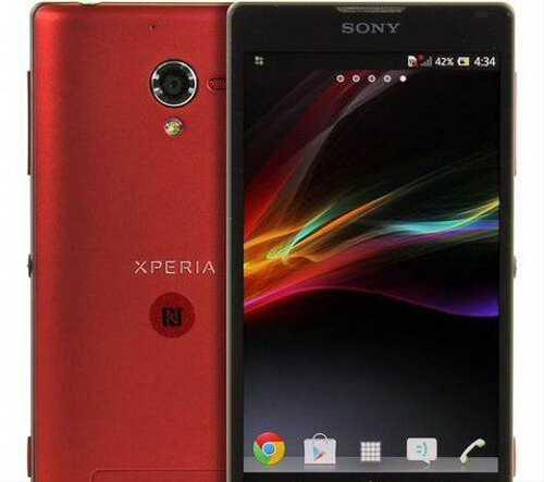 Sony Xperia ZL (C6503) 16G, NFC, красный