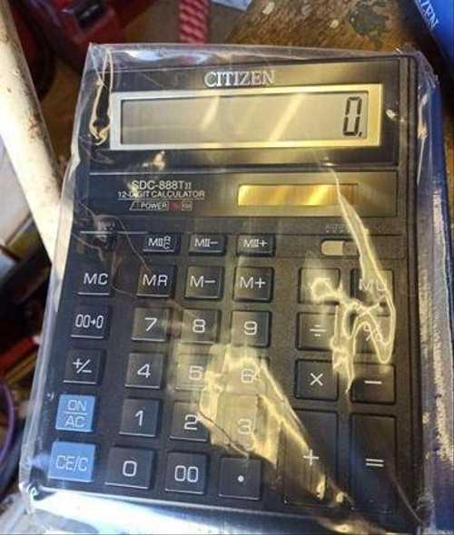 Калькулятор citizen SDC - 888 TII