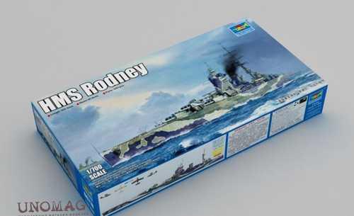 1:700 Сборная модель Британский линкор типа