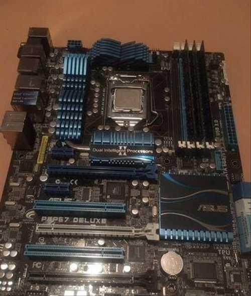 Материнская плата LGA 1155 asus P8P67 deluxe(i5 25