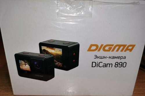 Digma DiCam 890 4K Экшн камера