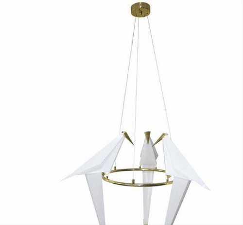 Люстра origami bird chandelier 3