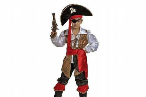 Новогодний костюм Капитан пиратов Флинт детский