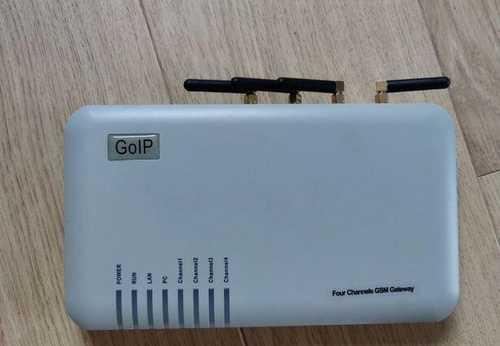 GSM шлюз GoIP 4