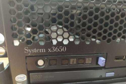 Сервер ibm x3650 2u 2cpu 2psu