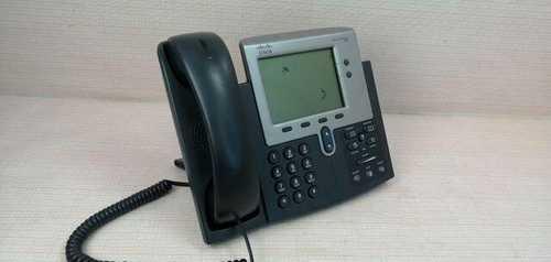 Телефон VoIP cisco CP-7942G V15 рабочий