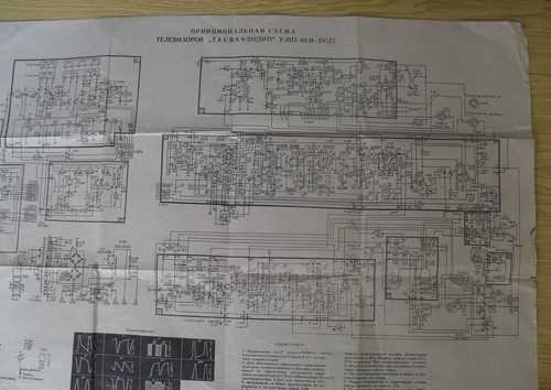 Схема телевизора СССР