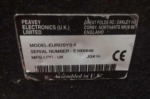 Колонки Peavey eurosys 4 | Festima.Ru (269030953)