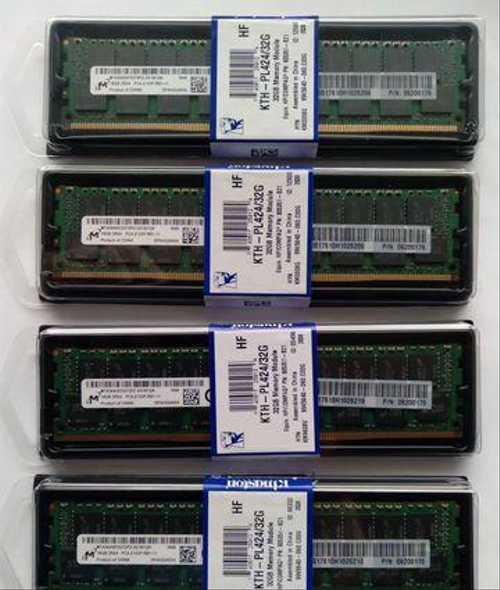 Память DDR4 REG ECC Micron по 16 Гб