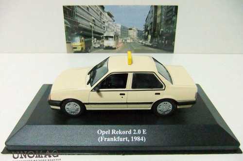 1:43 Opel Rekord 2.0 E Frankfurt, 1984, Collection