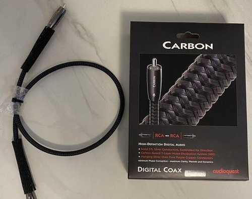 Коаксиальный кабель Audioquest carbon