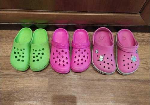 Сланцы, шлепанцы,Crocs p.30-32-33