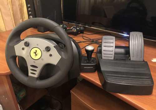 Руль и джойстик для пк, thrustmaster и logitech