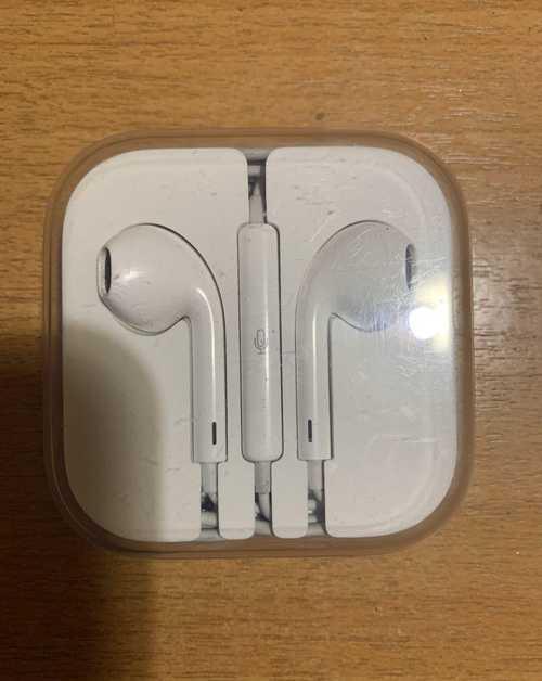 Наушники EarPods, оригинал, Jack 3.5мм