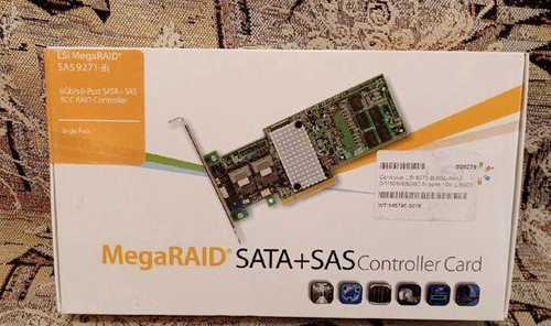 Новый raid Контроллер LSI 9271-8I SGL 8i-ports 1Gb