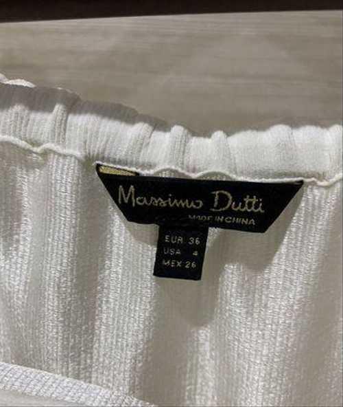 Massimo dutti блуза шёлк