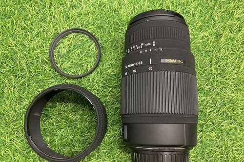 Объектив Sigma 70-300mm F 1:4-5.6 DG Canon