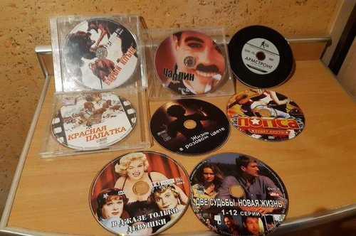 Видео диски DVD, фильмы разных жанров