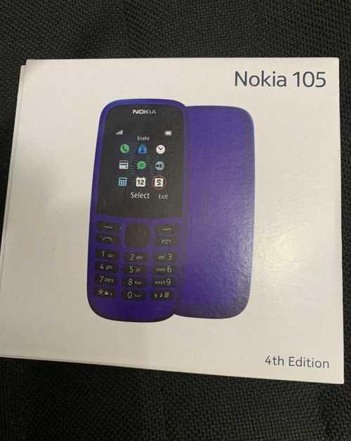 Телефон Nokia 105 black