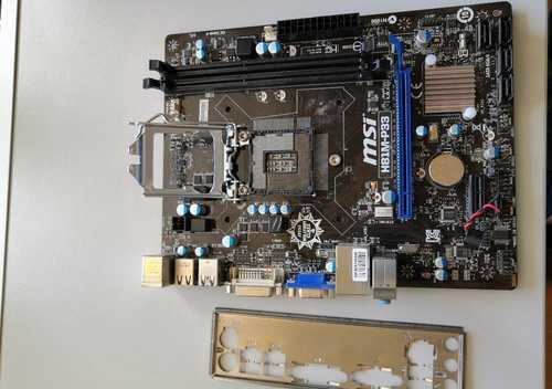 Материнская плата MSI H81M-P33 LGA1150, DDR3