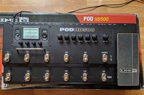 Гитарный процессор line 6 POD HD500