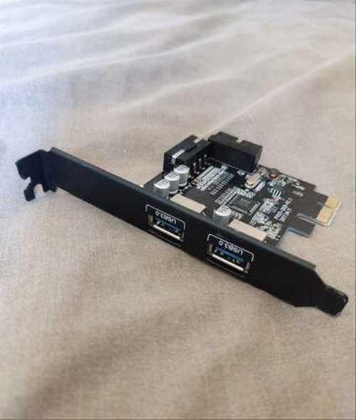 USB 3.0 контролер orico PVU3-2O2I