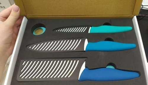 Набор керамических кухонных ножей с доской Xiaomi
