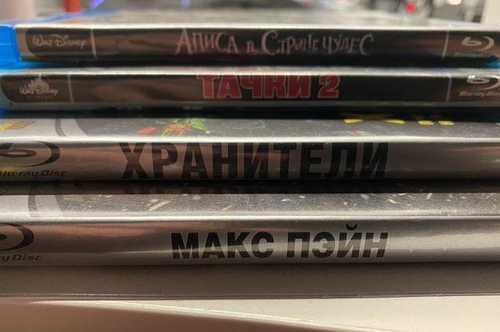Blu ray фильмы диски 4 шт