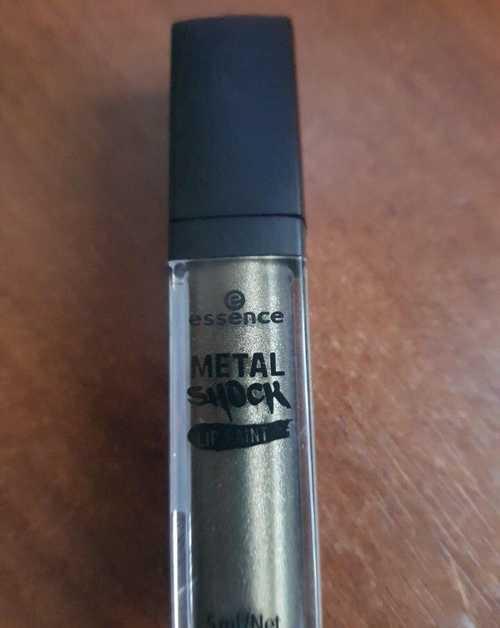 Essence Губная помада metal shock lip paint