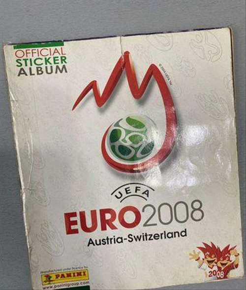 Альбом Panini euro 2008