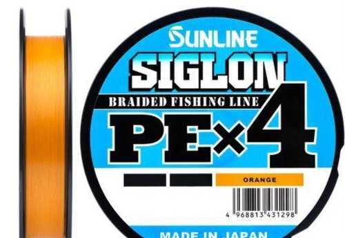 Плетеная леска Sunline Siglon PE X4 #0.4 150м