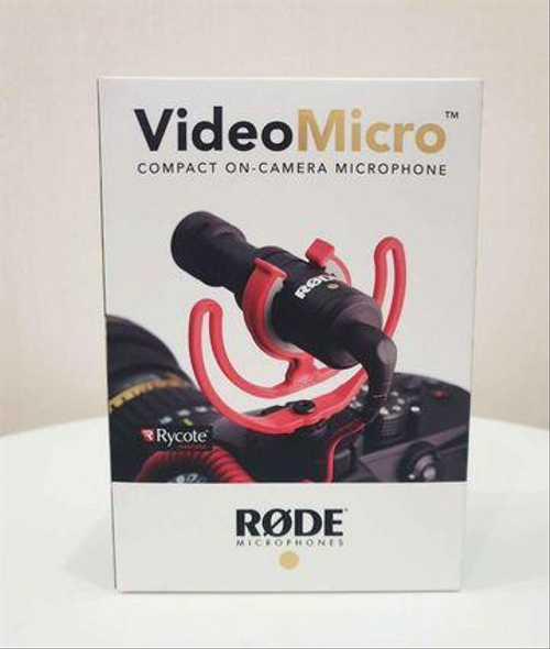 Накамерный микрофон rode VideoMicro