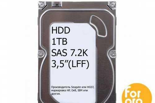 HDD для сервера 3,5”(LFF) 1000GB 7.2K SAS, (б/у)