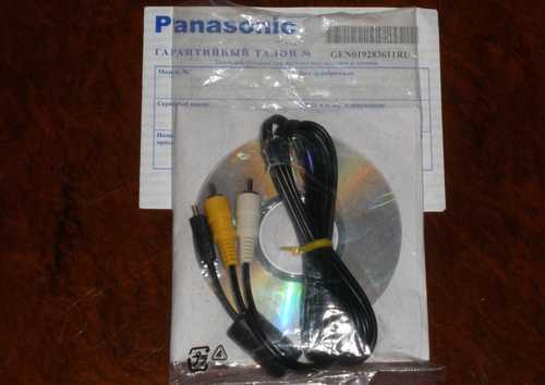 Аудио-видео кабель к фотоапрату Panasonic DMC-FZ18