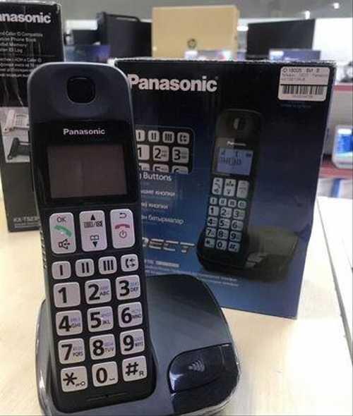 Телефон dect Panasonic KX-TGE110RUB