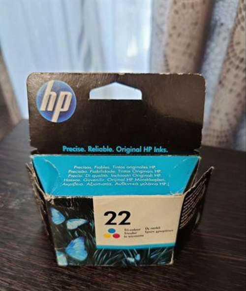 Картридж HP 22 цветной