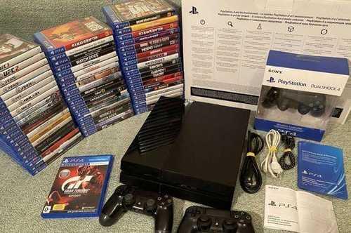 PS4 Playstation 4 sony PS4 PRO + игры RDR2 fifa22
