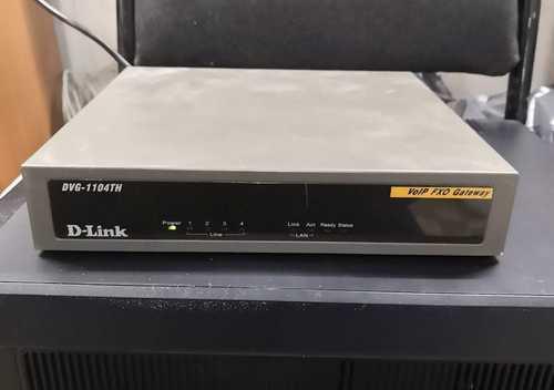 Голосовой шлюз d-link dvg-1104tn