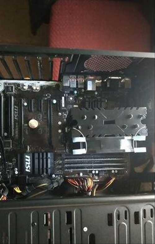 Intel Core i5 6400 +Msi b150 PC Mate+16gb