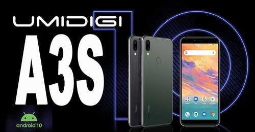 Umidigi A3s 2/16gb (чехол+плёнка) Новый