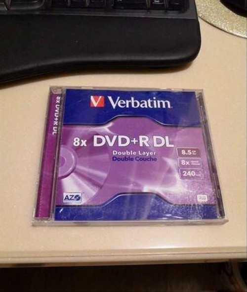 Verbatim DVD+R DL 240m 8x speed