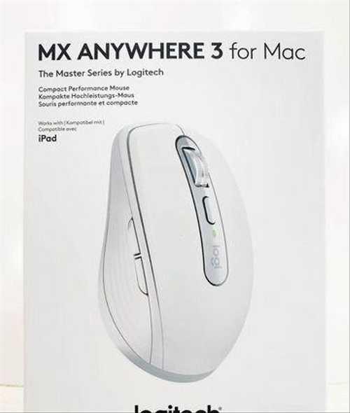 Беспроводная мышь MX anywhere 3 for Mac