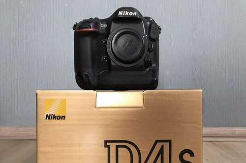 Nikon D4s body (пробег 124800 кадров)