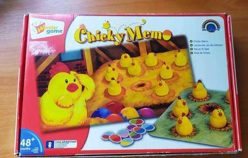 Chicky memo развивающая настольная игра